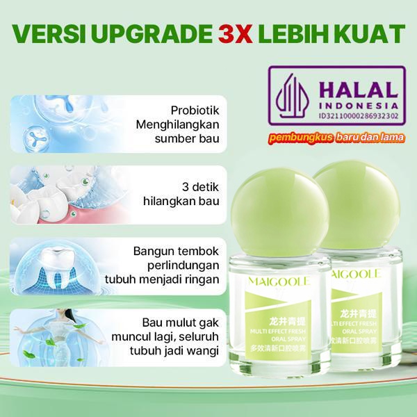 Jual Fresh Mouth Spray | Probiotic Oral Spray | Mulut Segar Instan ...
