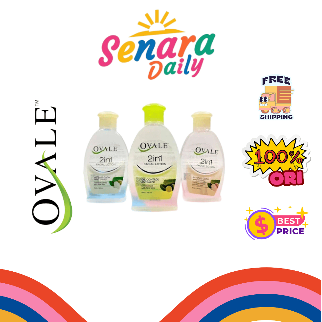 Jual SENARA (2 Lebih Hemat) Ovale 2in1 Facial Tonic Lotion // Perfect ...