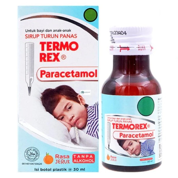 Jual TERMOREX Anak Sirup Obat Penurun Panas 30 ml | Shopee Indonesia