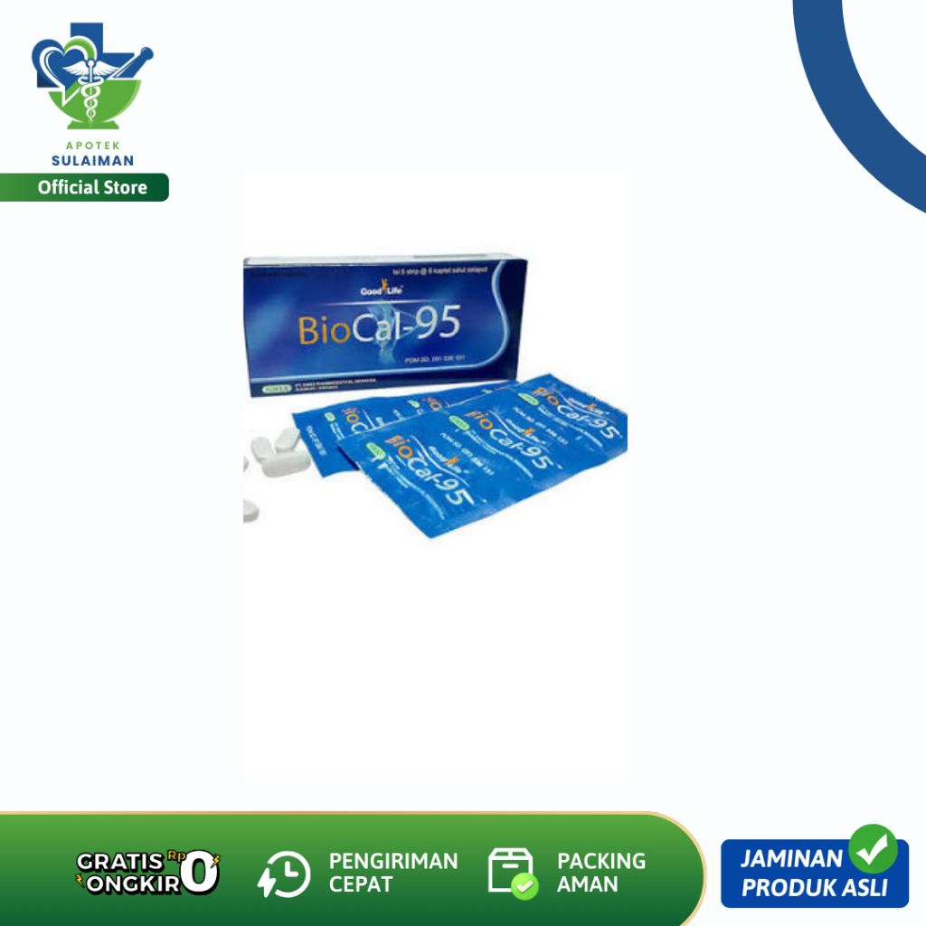 Jual Bio-Cal 95 perlembar 6 tab | Shopee Indonesia