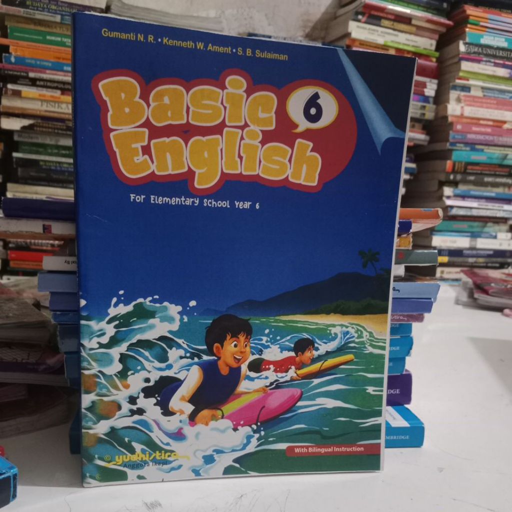 Jual buku Basic English (Bahasa Inggris) SD kelas 6 penerbit yudhistira ...