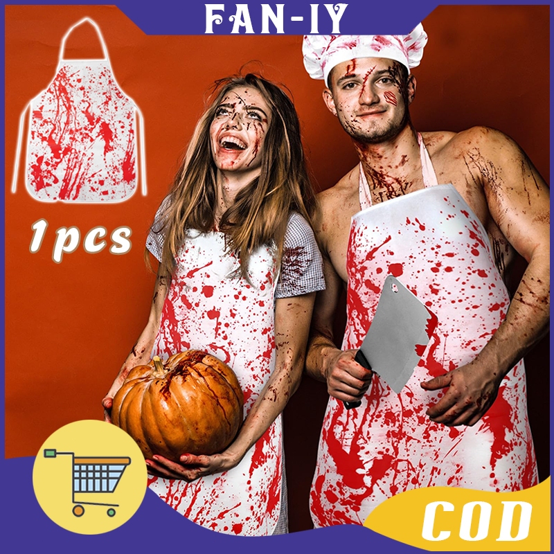 Jual Prank Celemek Jejak Darah Palsu Baju Halloween Darah Killer ...