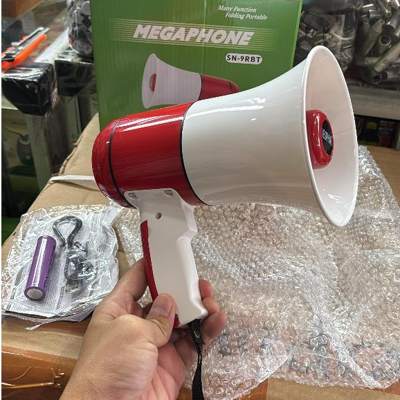 Jual Megaphone atau Pengeras Suara SN-9rbt Bisa Bluetooth dan bisa di ...