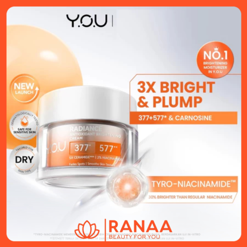 Jual YOU Radiance Antioxidant Brightening Cream 30 g | Shopee Indonesia