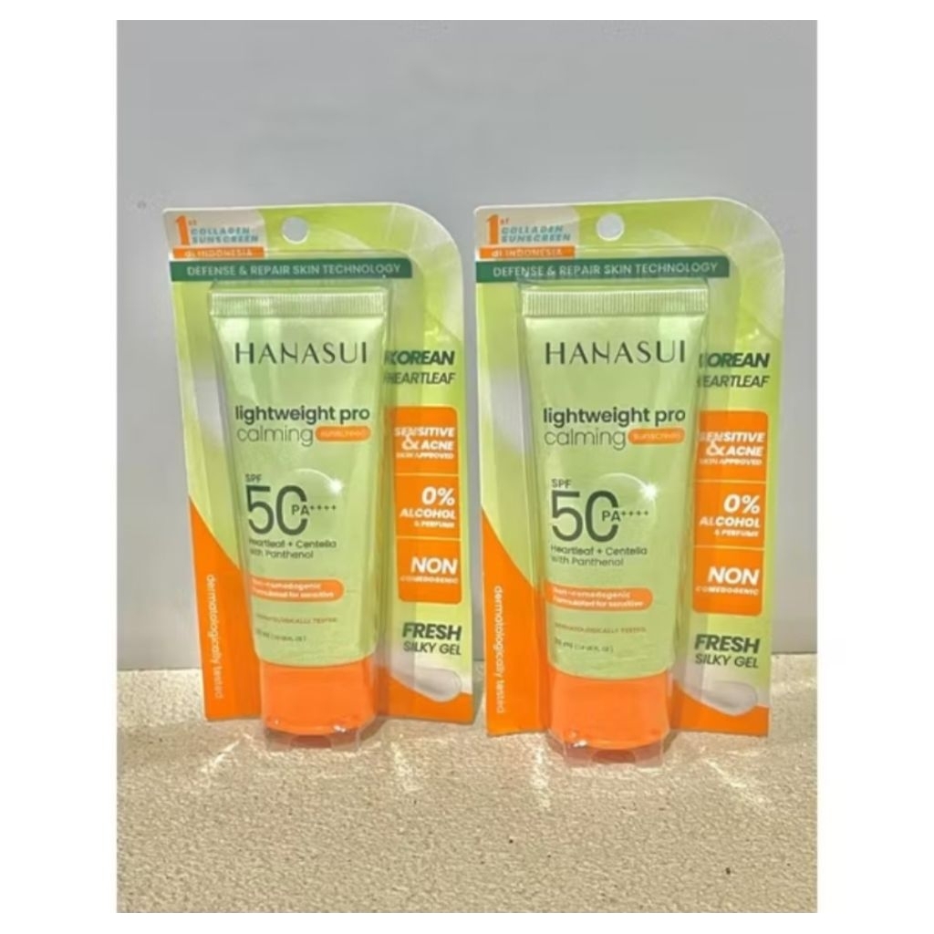 Jual SJ. HANASUI SUNSCREEN LIGHTWEIGHT PRO CALMING SUNSCREEN SPF50+ UK ...