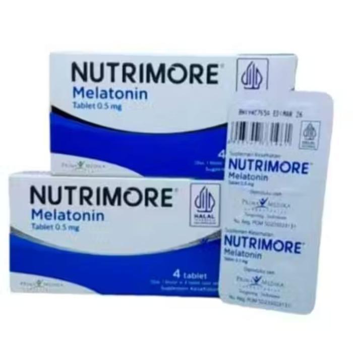 Jual NUTRIMORE MELATONIN ( 1 BOX = 4 TABLET) | Shopee Indonesia