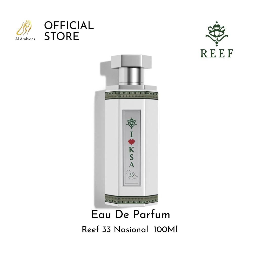 Jual Reef Parfum 33 I Love KSA Nasional Day Edition Parfume EDP 100Ml ...