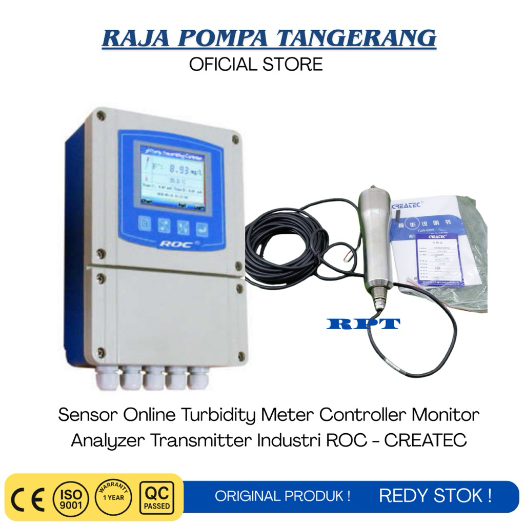 Jual Sensor Online Turbidity Meter Controller Monitor Analyzer ...