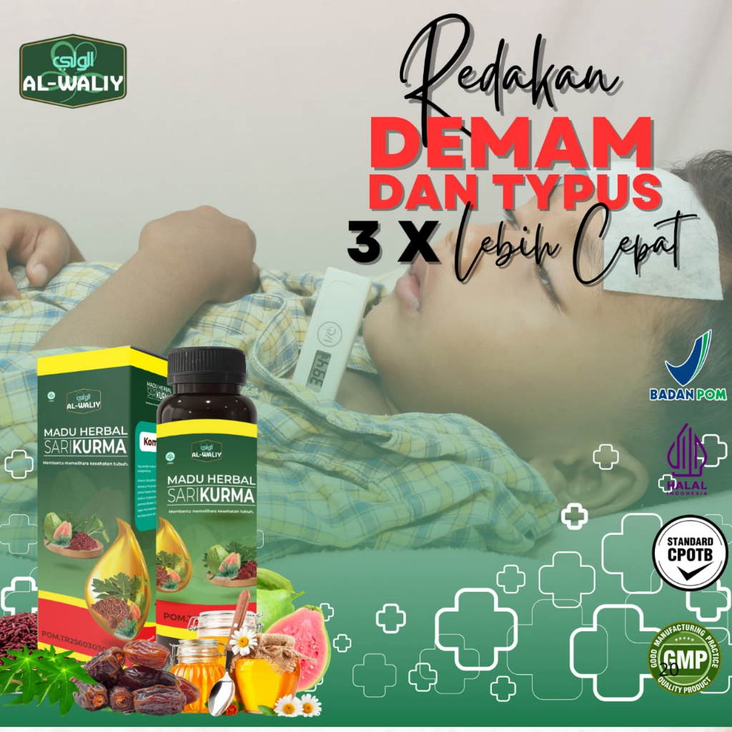 Jual Madu Herbal Sari Kurma Angkak Al Waliy – Madu + SariKurma ...