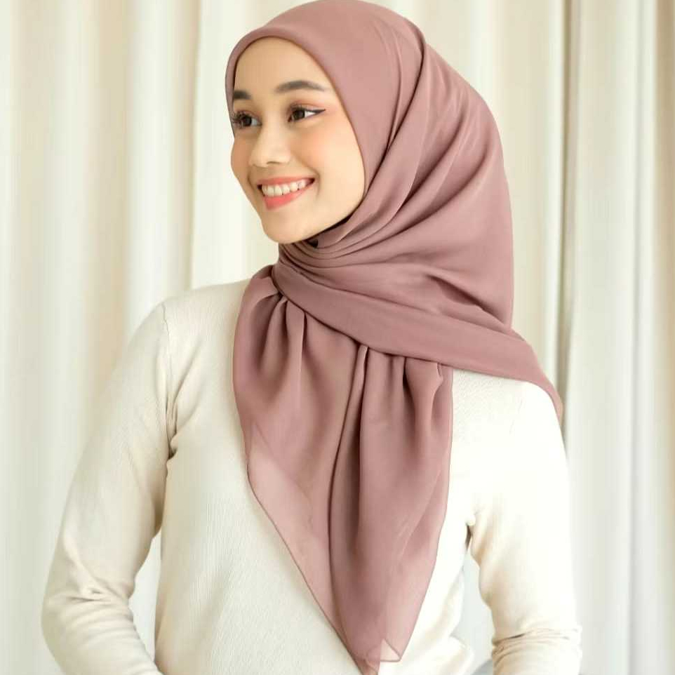 Jual Original Hijab Bella Square Polly cotton ( Hijab Segi Empat ...