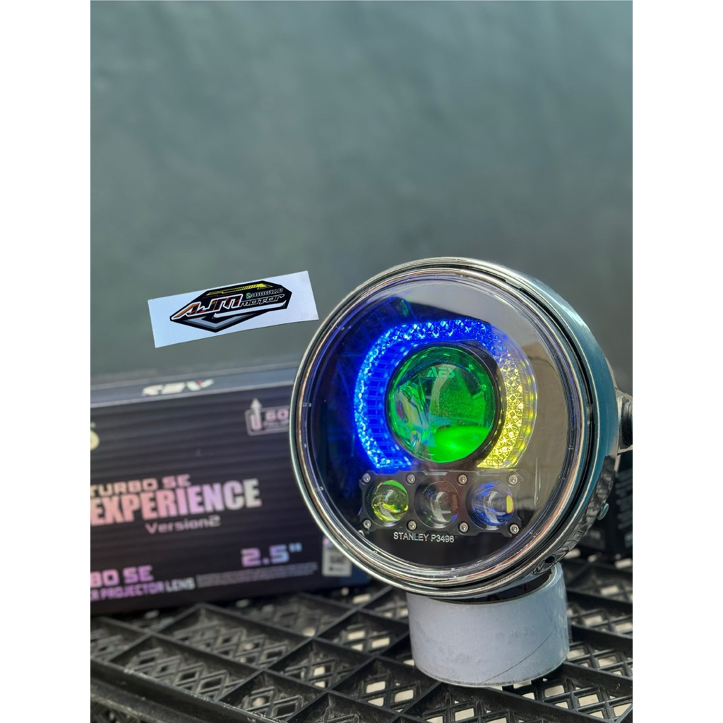 Jual BATOK NINJA SS BILED AES SET MINILASER 3 MATA SHROUD MATRIX WRGB ...