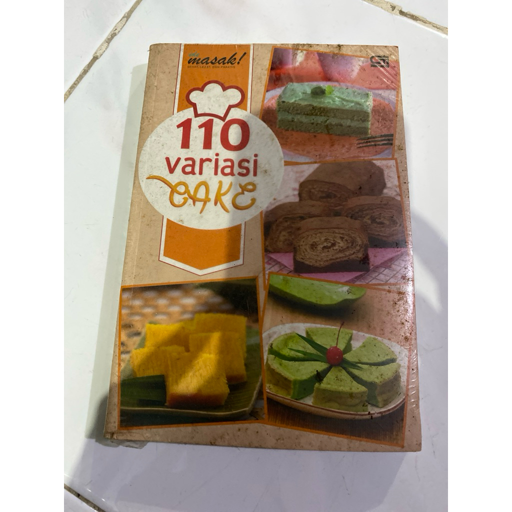 Jual Buku resep 110 variasi cake ide masak Original | Shopee Indonesia