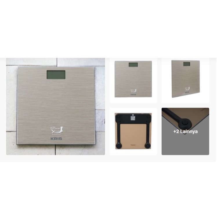 Jual Kris Timbangan Badan Digital [Personal/Carbon/Cover/Body Compact ...