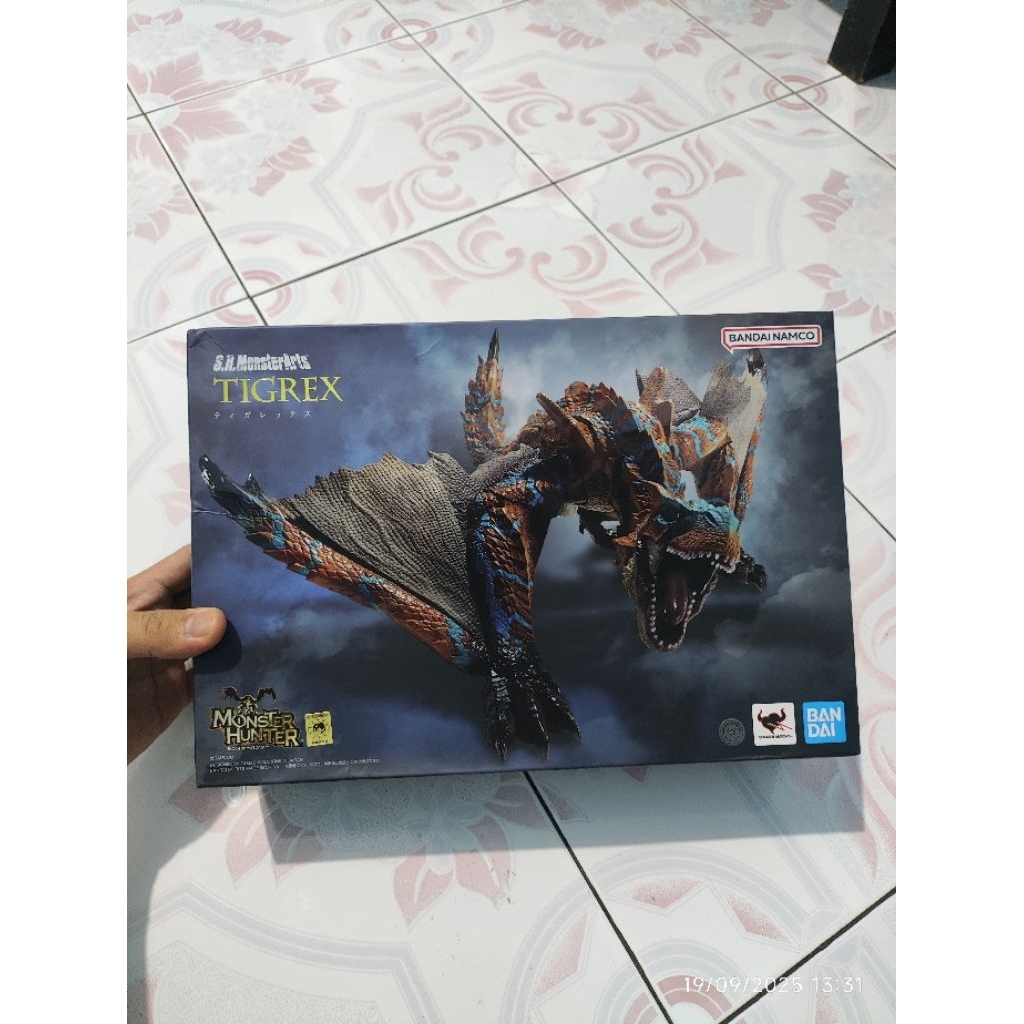 Jual SHM Tigrex SHMonster Arts Monster Hunter Tigrex original | Shopee ...