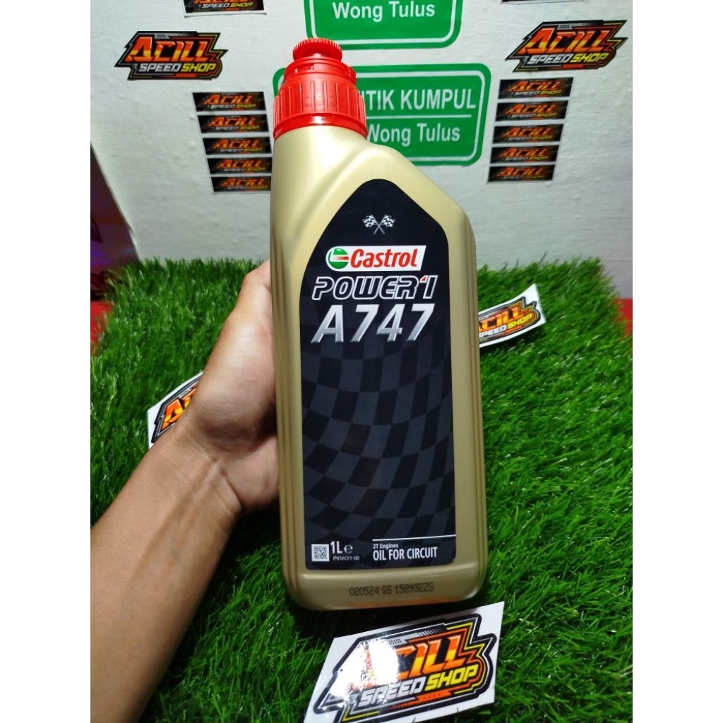 Jual Oli Castrol A747 2T 1L original | Shopee Indonesia