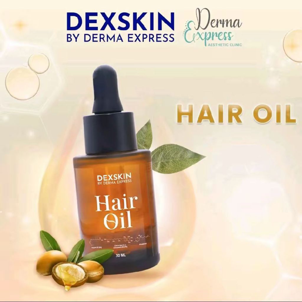Jual DEXSKIN by Derma Express Hair Oil ( vitamin rambut ) | Shopee ...