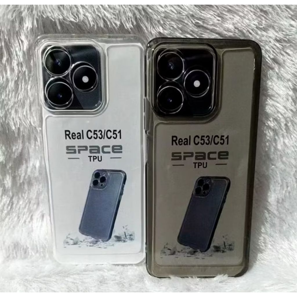 Jual Soft Case Clear Hitam ( Realme Note 50 ) I Realme C51/C53 4G 2024 ...