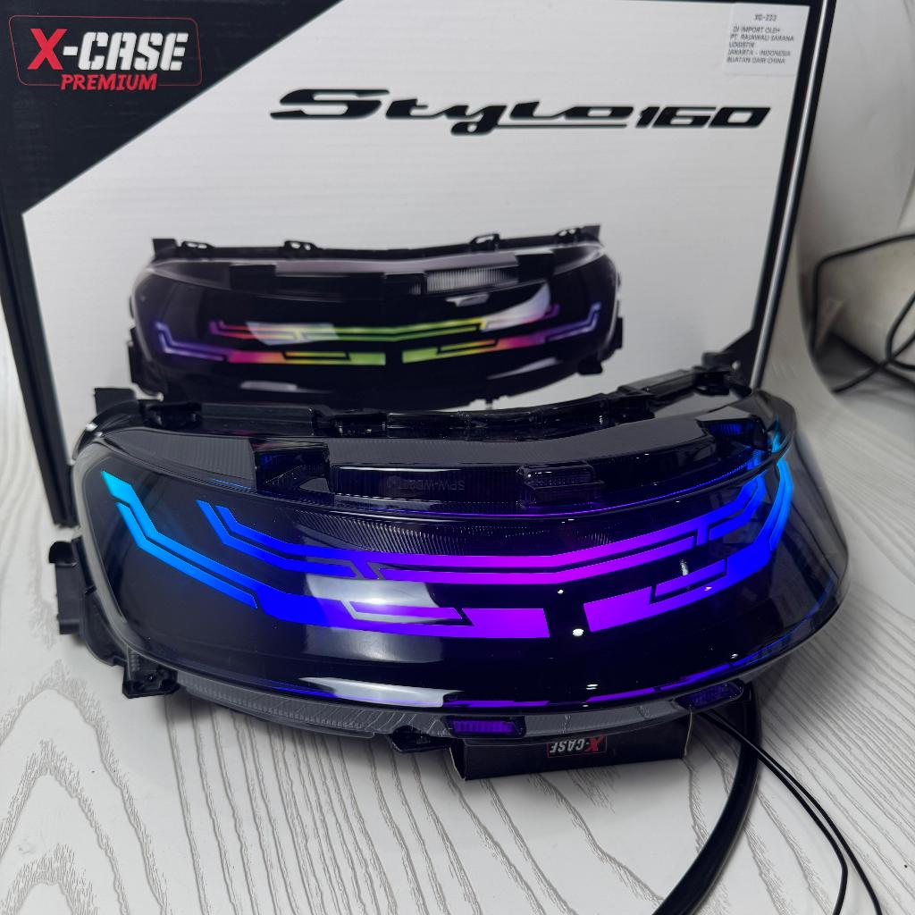 Jual Stoplamp Stylo 160 Abs Lampu Stop RGB Lazy App Aplikasi PNP ...