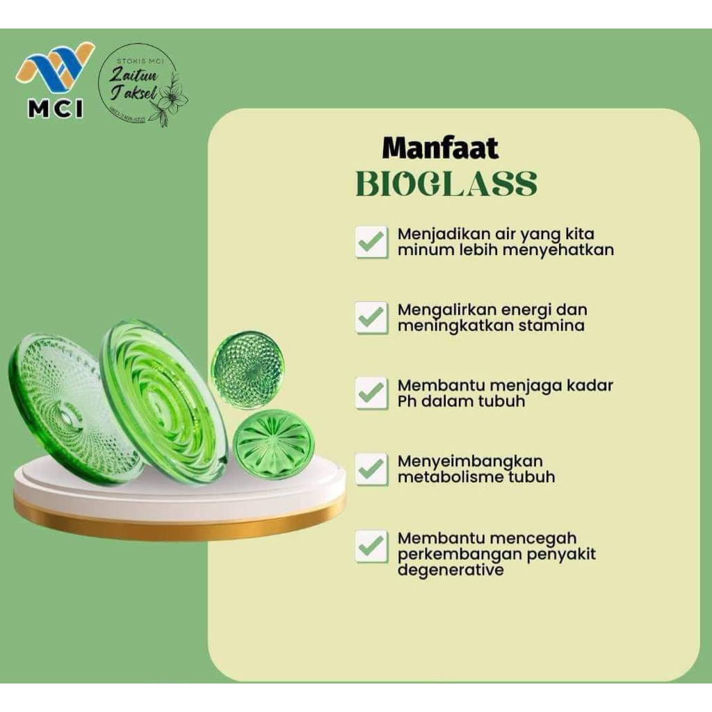 Jual BIOGLASS SECOND ORIGINAL MCI 15 cm | Shopee Indonesia