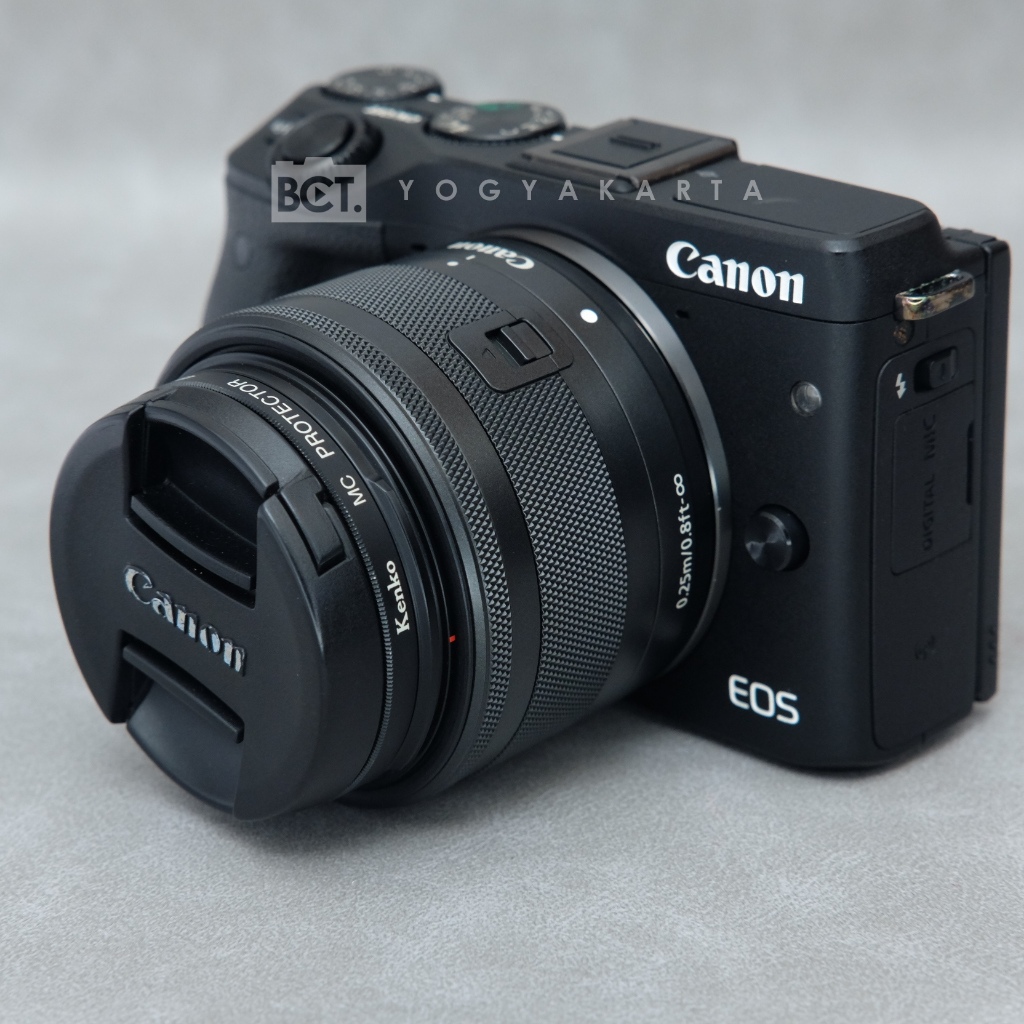 Jual Canon M3 Kit 15-45mm IS STM BLACK kode 0913G25 | Shopee Indonesia