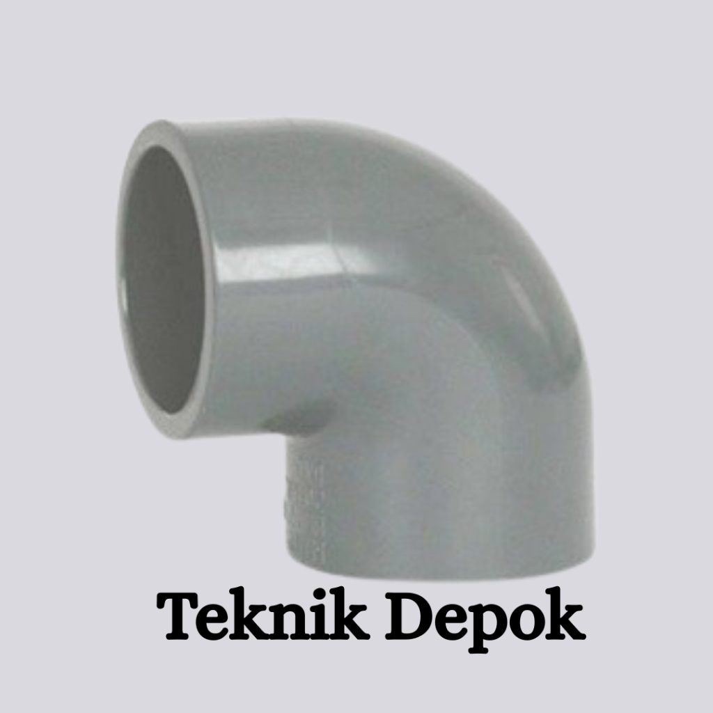 Jual Elbow 12 inch AW 90 Derajat Rucika PVC Sambungan Pipa Knee Knie ...