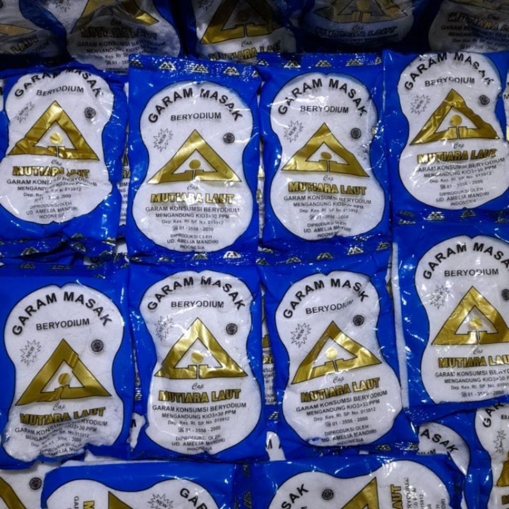 Jual 1 ball ( 40 pcs ) Garam masak beryodium 100g/pcs | Shopee Indonesia