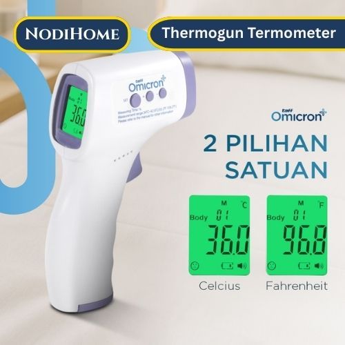 Jual Thermogun Infrared Thermometer Tembak Suhu Badan / Pengukur Suhu ...