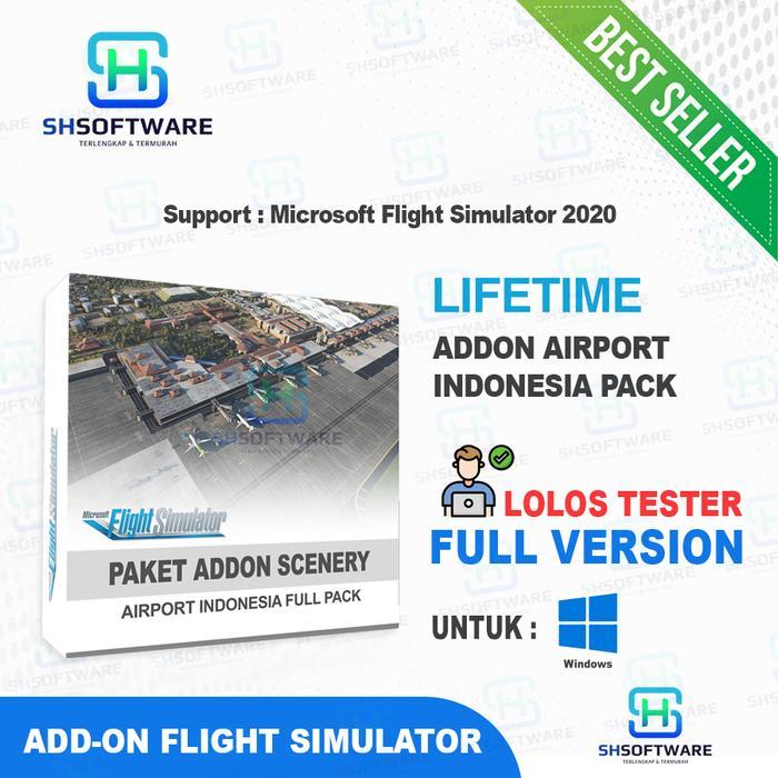 Jual Addon Airport Indonesia Full Pack – Scenery Bandara Realistis untuk Flight Simulator Full ...