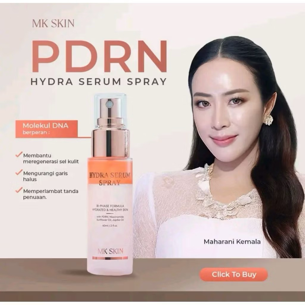 Jual MKSKIN PRDN Hydra Serum Spray | Shopee Indonesia