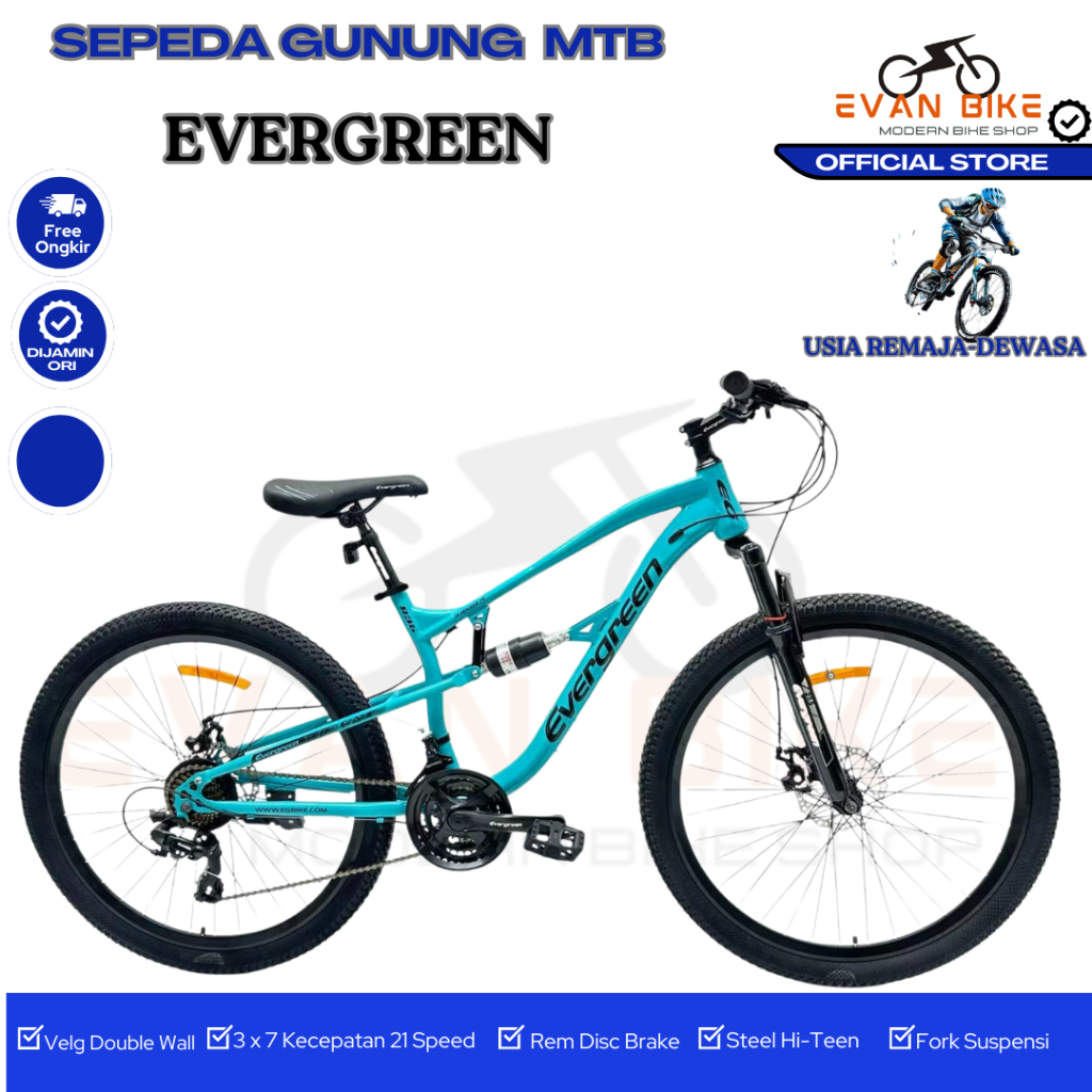 Jual MTB Evergreen 27,5 Sepeda Gunung Ranger R35 Dewasa dan Remaja ...