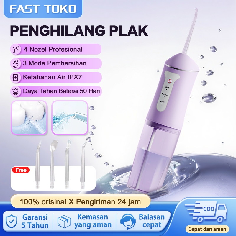 Jual FAST TOKO Electric Oral Irrigator Water Flosser - Pembersih Karang ...