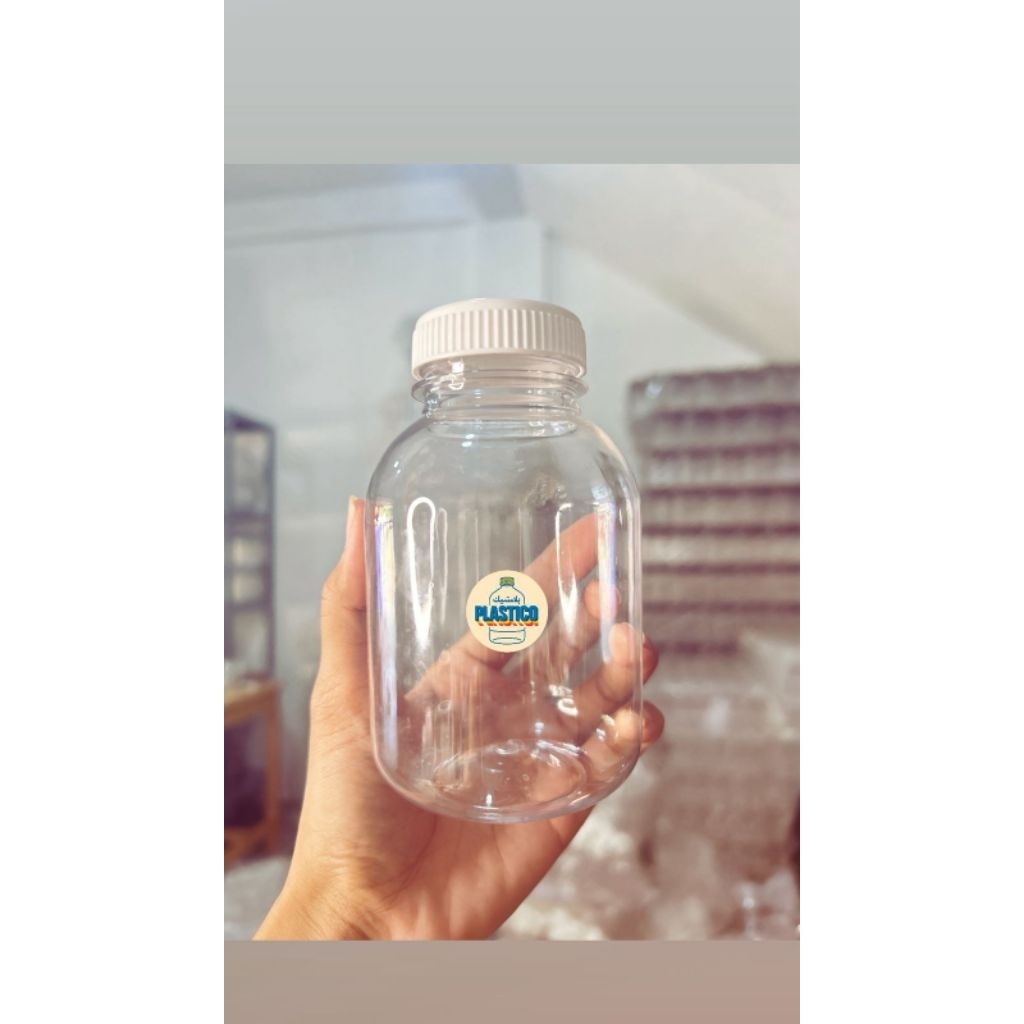 Jual (isi 50pcs) botol kale gendut gemoy 250ml neck 38 / botol chuby ...