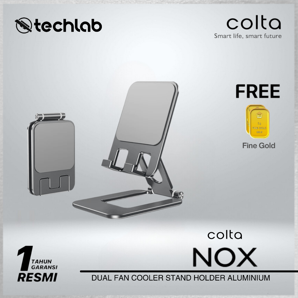 Jual Colta NOX Phone/Tablet Ergonomic Stand Holder Circle Aluminium Tab ...