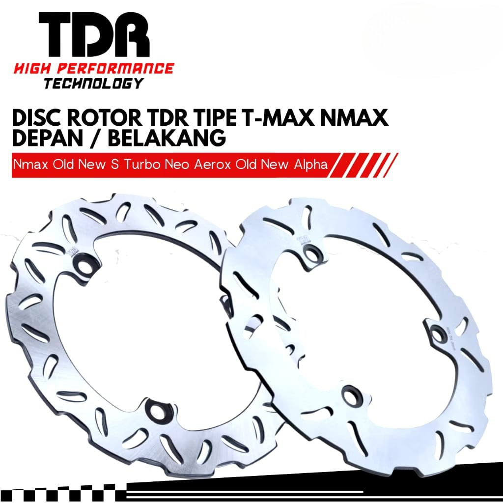 Jual Disc Rotor TDR Tmax 230mm New Nmax Depan / Belakang Original TDR ...