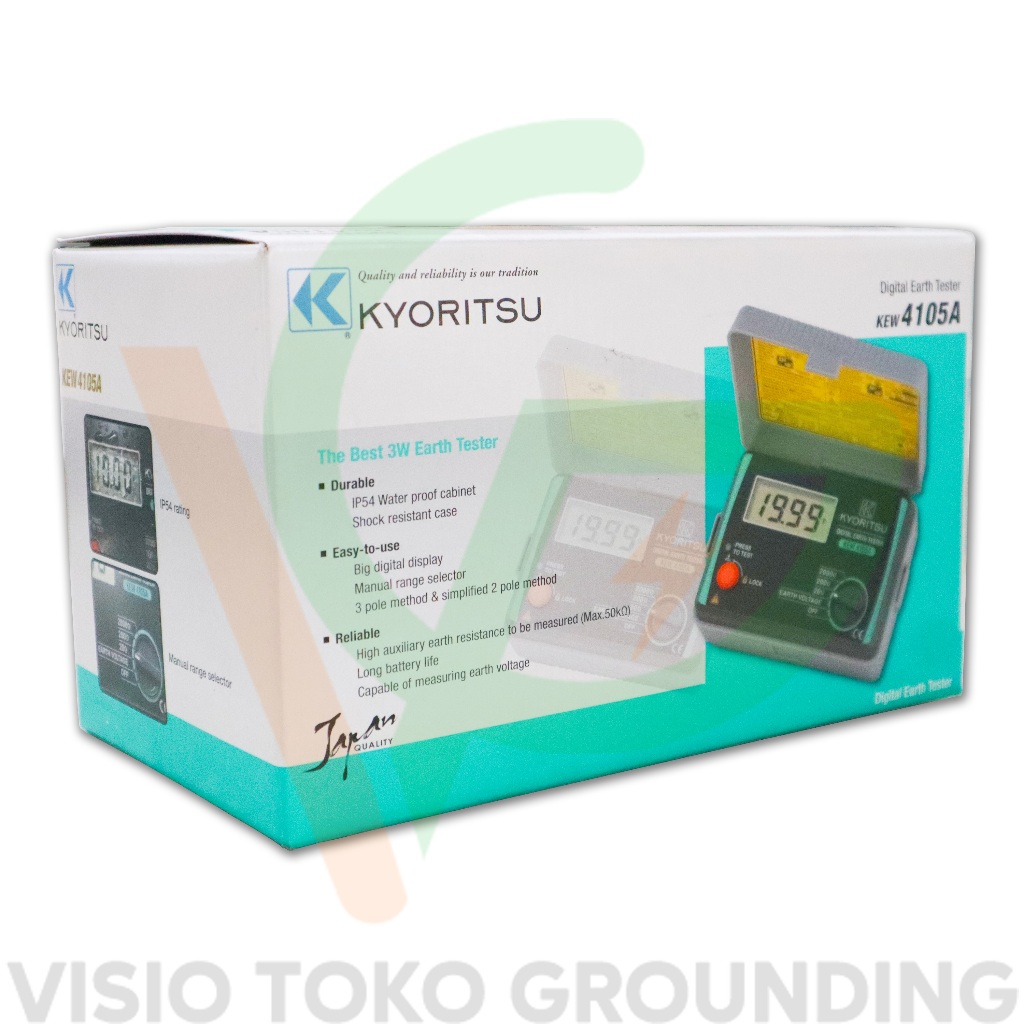 Jual Grounding Tester KYORITSU 4105A | Shopee Indonesia