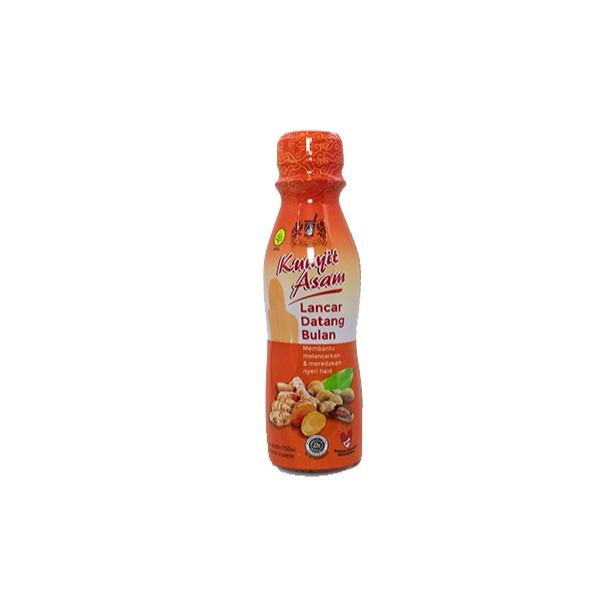 Jual Kunyit Asam Lancar Datang Bulan 150 Ml Herbal Sido Muncul | Shopee ...