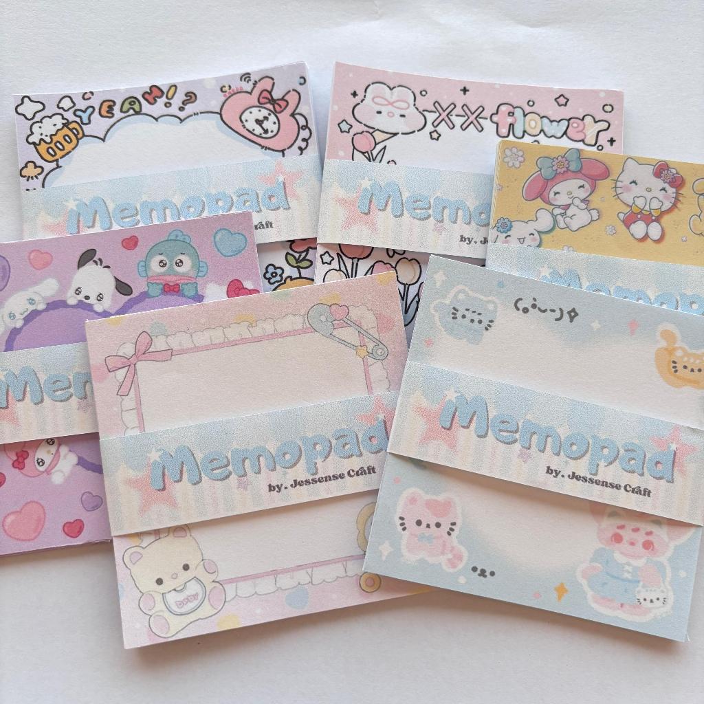 Jual Memopad Cartoon Lucu Memo Note Paper (No Glue) | Shopee Indonesia
