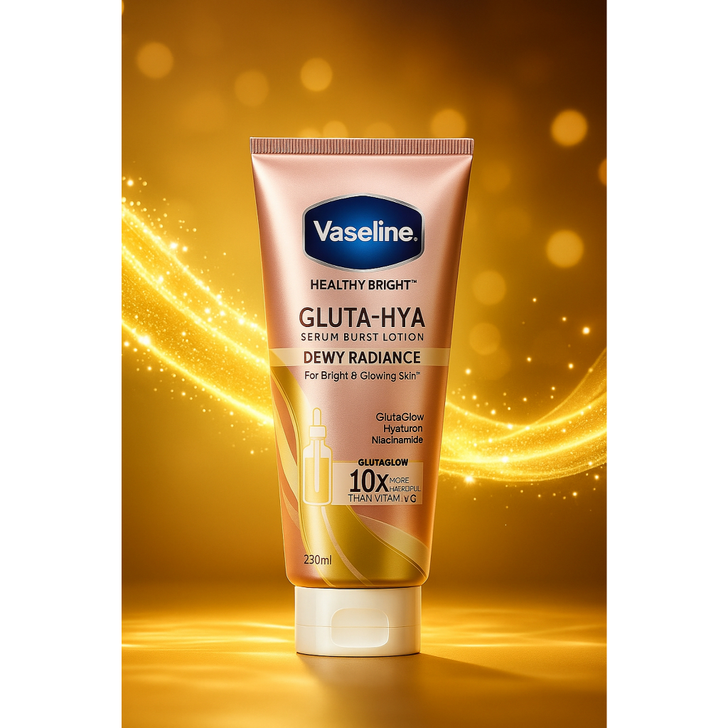 Jual Vaseline Healthy Bright Gluta-Hya Serum Dewy Radiance 330 ML ...