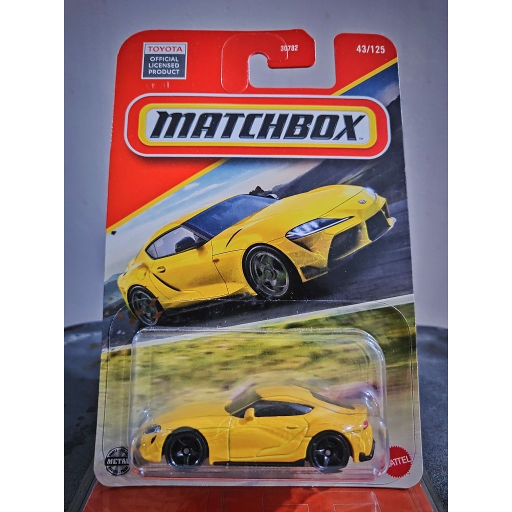 Jual Matchbox 2023 Toyota Gr Supra Kuning | Shopee Indonesia