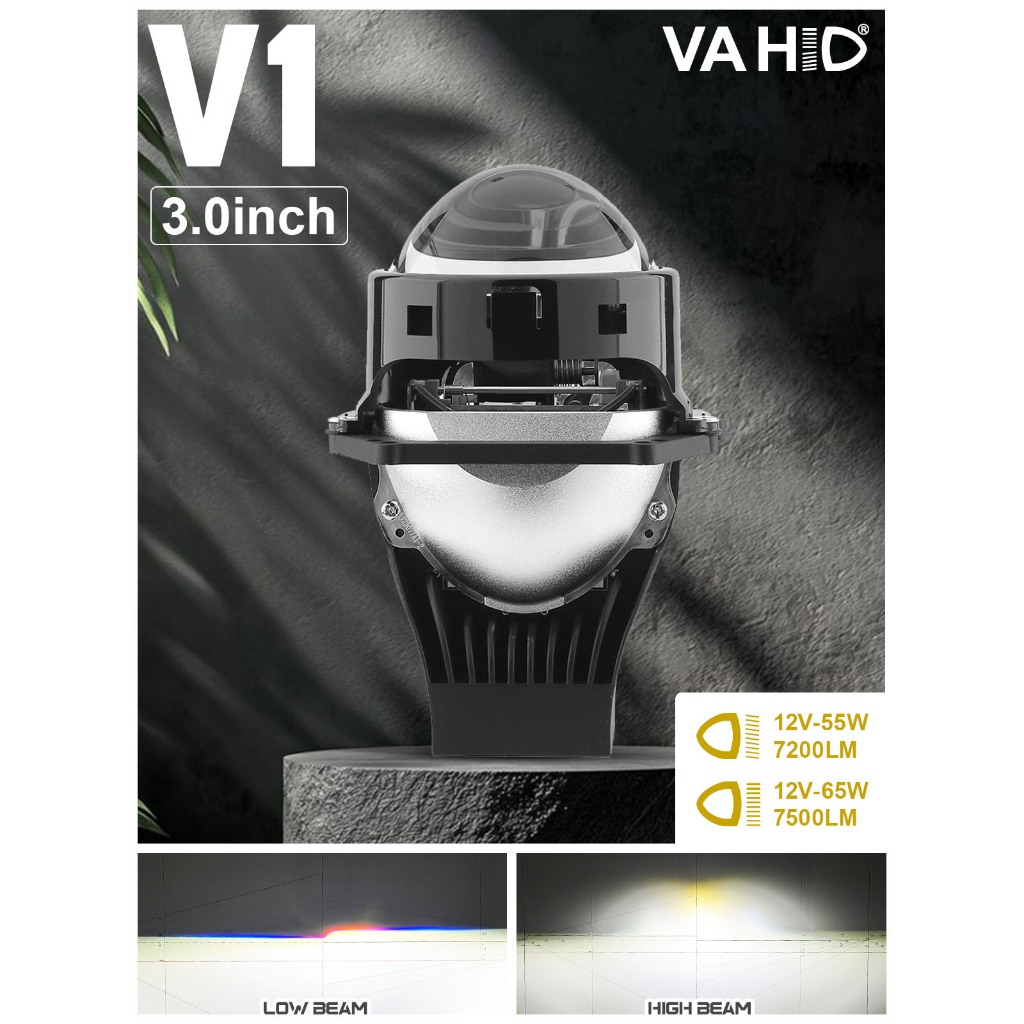 Jual Venus 1 Satuan - 3.0 LED Projector Lens Headlight High Performance ...