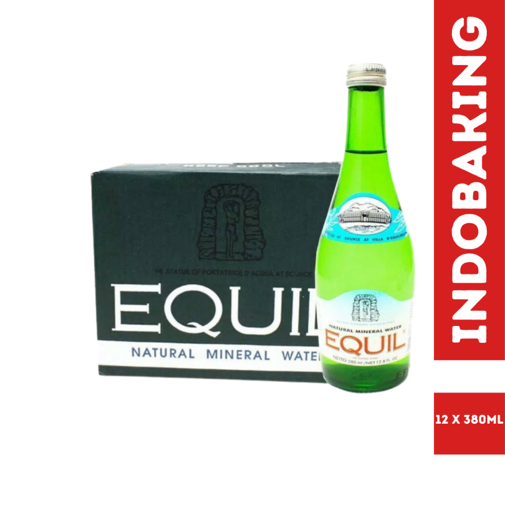 Jual Equil Natural Mineral Water 380ml Karton isi 12 | Shopee Indonesia