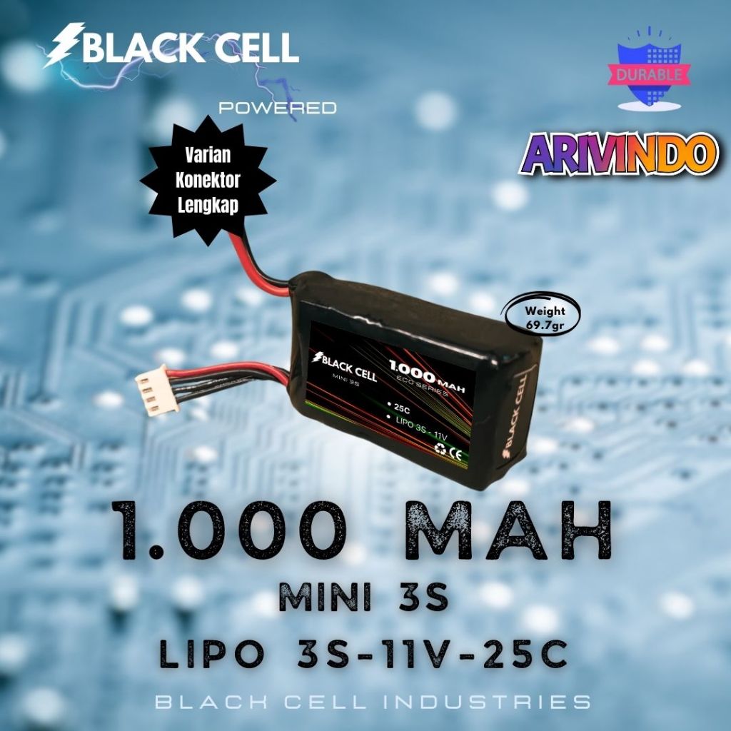 Jual ARIVINDO Battery Upgrade RC Lipo Mini 3S 25C 11v 1000MAH Economic ...