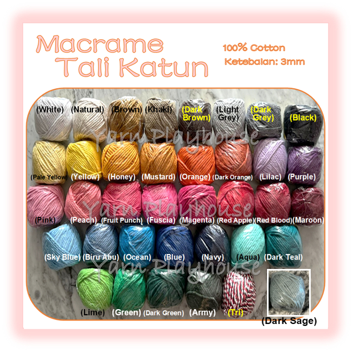Jual Tali Macrame Terlengkap & Harga Terbaru Mei 2026 | Shopee Indonesia