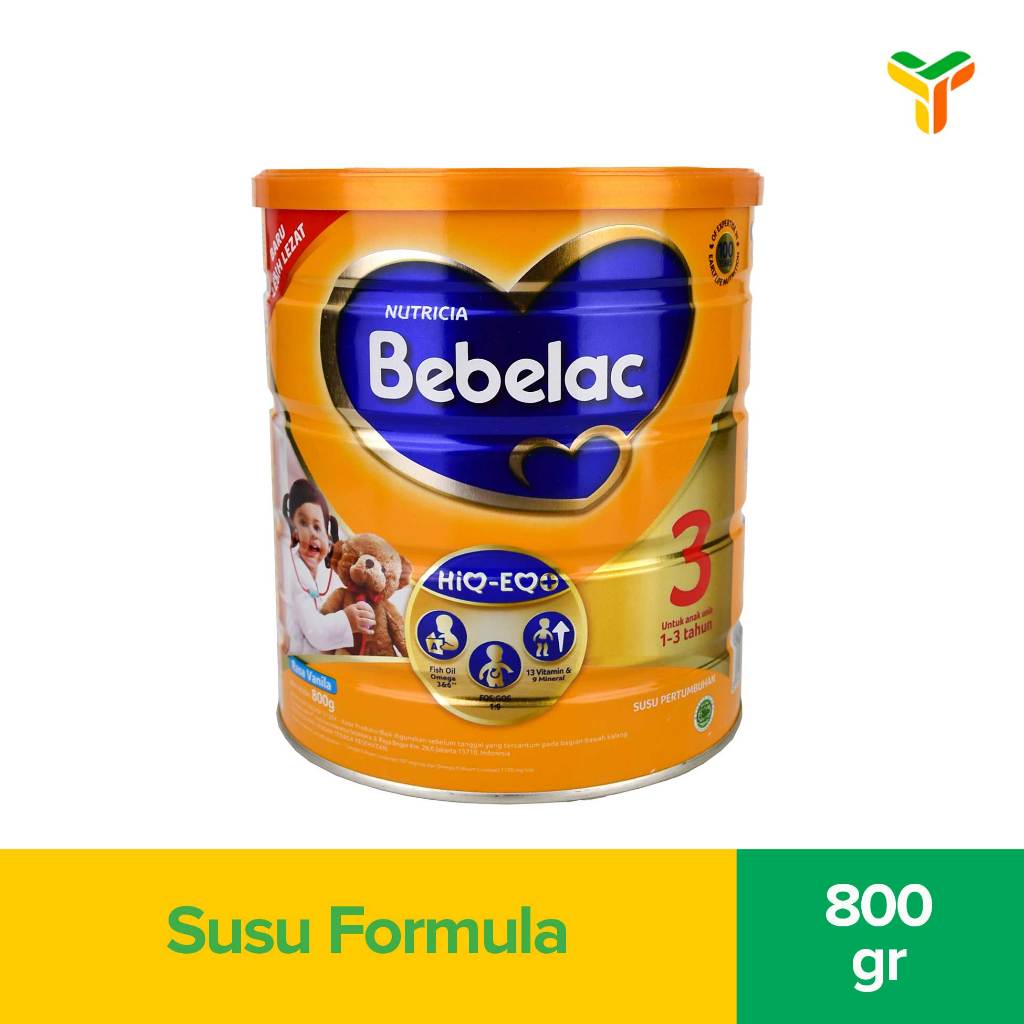 Jual Bebelac 4 / 3Plus Vanila 800G Tin | Shopee Indonesia
