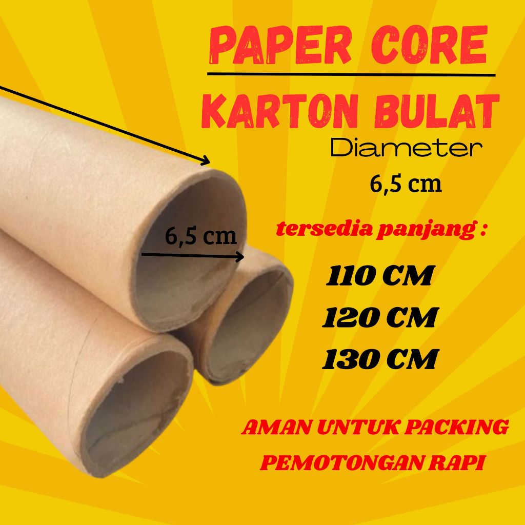 Jual SELONGSONG PACKING / PACKING TABUNG / PAPER CORE / KARTON BULAT ...