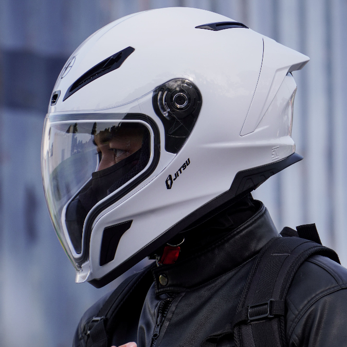 Jual Jitsu NeoVision Helm Full Face Terbaru Solid Series Visor Iridium ...