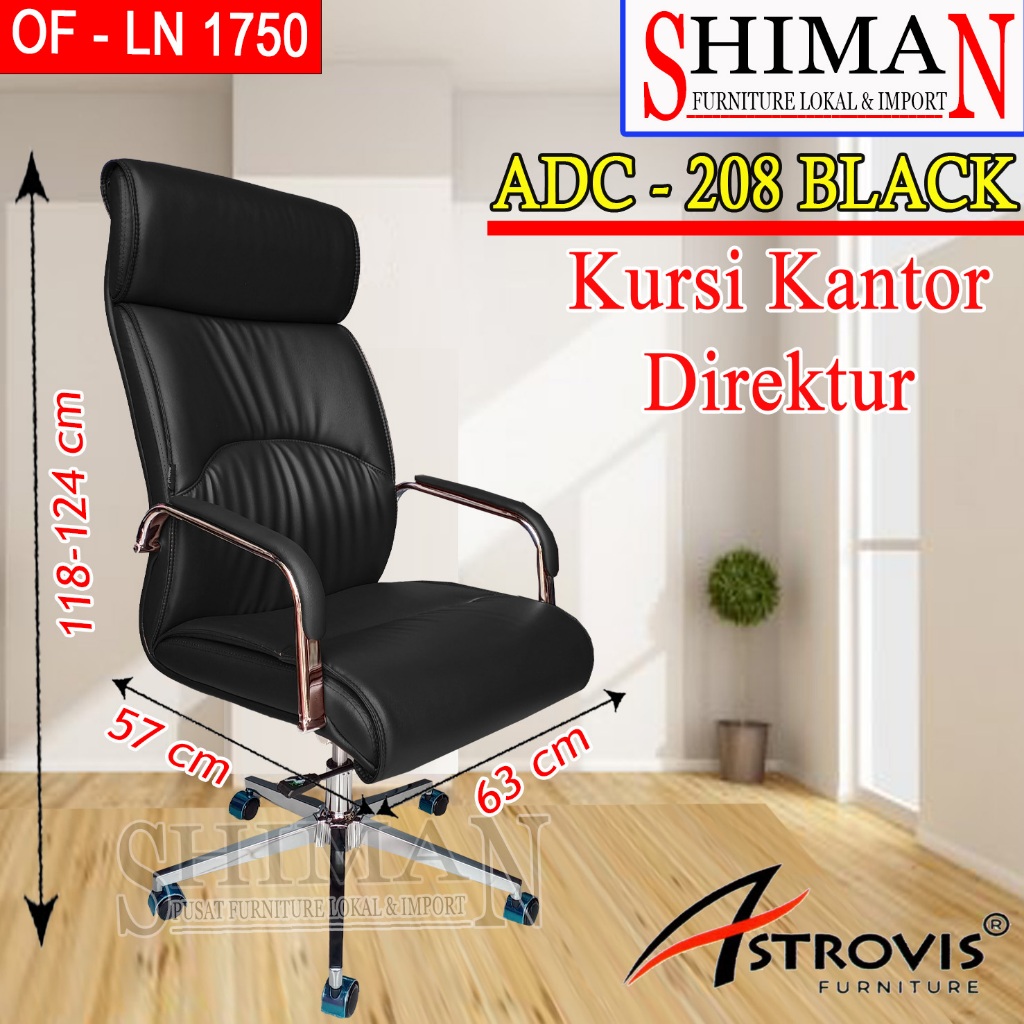 Jual Kursi Kantor Direktur ADC 208 ASTROVIS | Kursi Kerja Putar | Shopee Indonesia