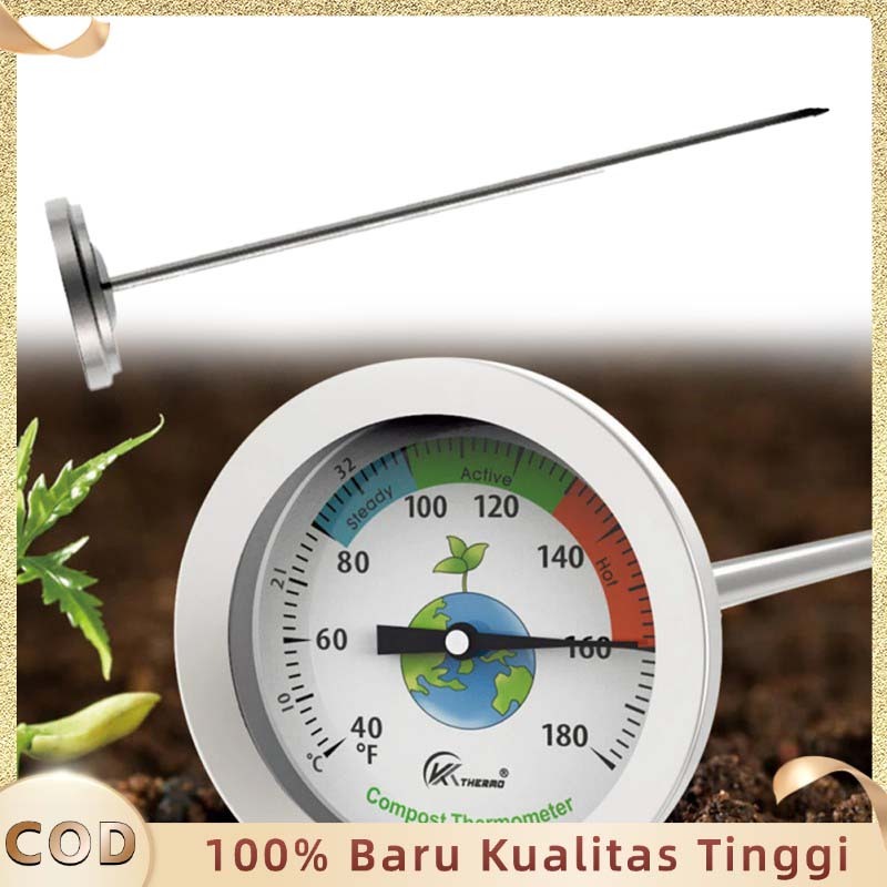 Jual Termometer Tanah Soil Thermometer Termometer Kompos Compost ...