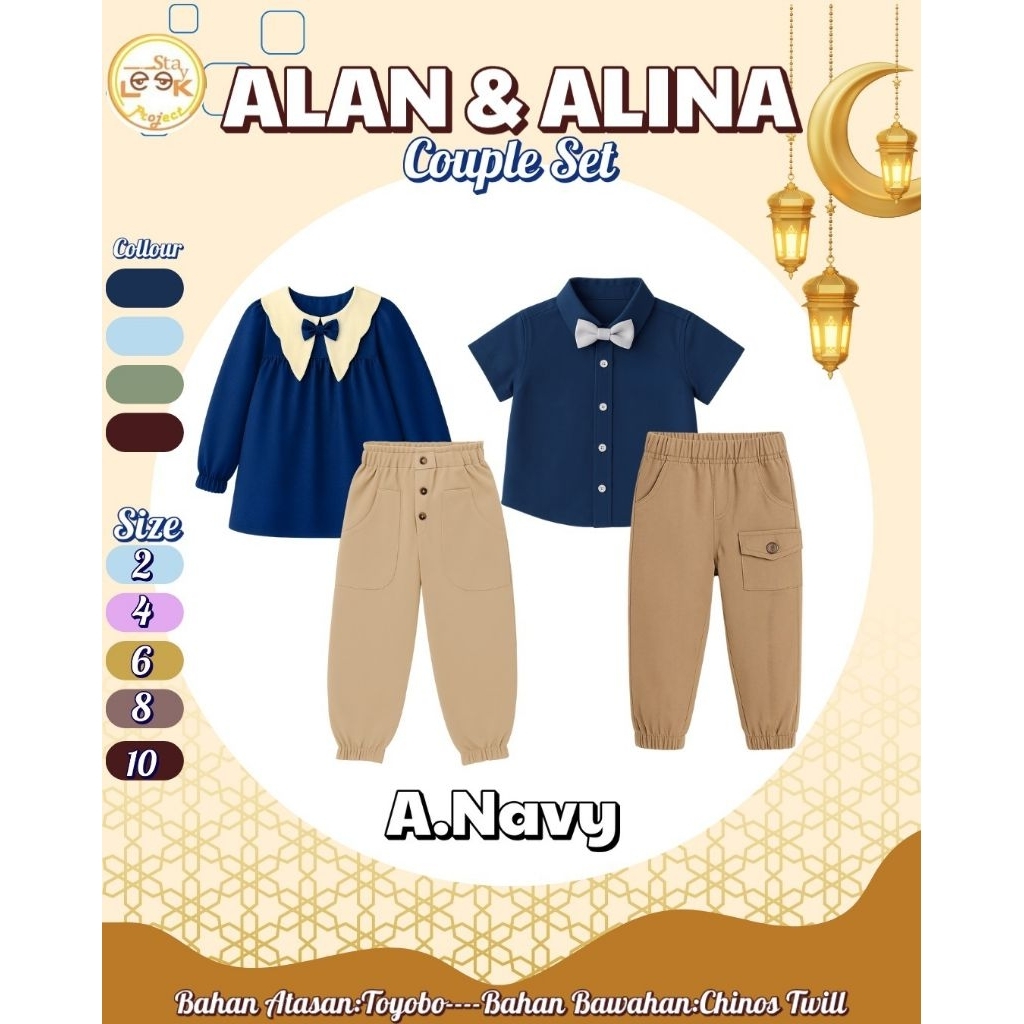 Jual ALAN DAN ALANA COUPLE SET | Shopee Indonesia