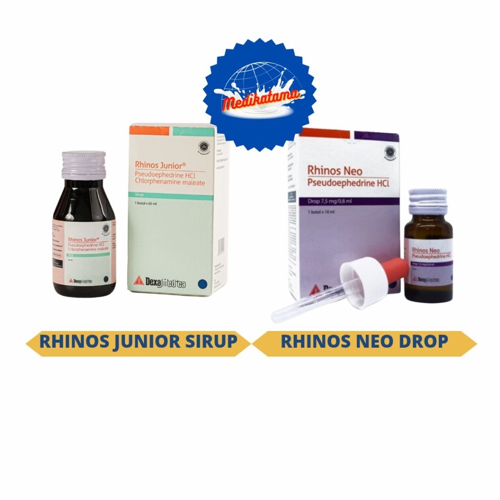 Jual RHINOS JUNIOR SIRUP dan RHINOS NEO DROP | Shopee Indonesia